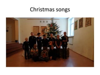 Singing classes Christmas songs | PPTX