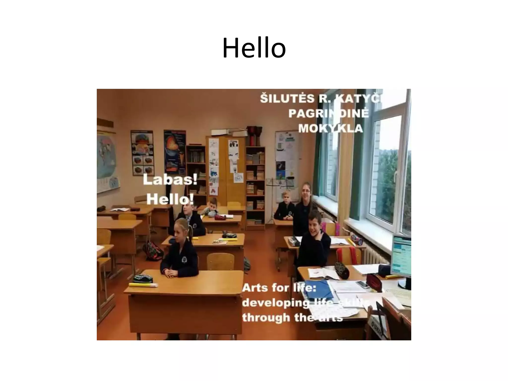 Singing classes: greetings | PPTX