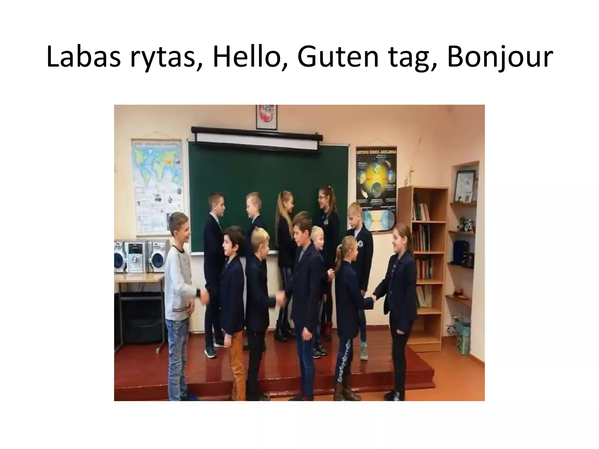 Singing classes: greetings | PPTX