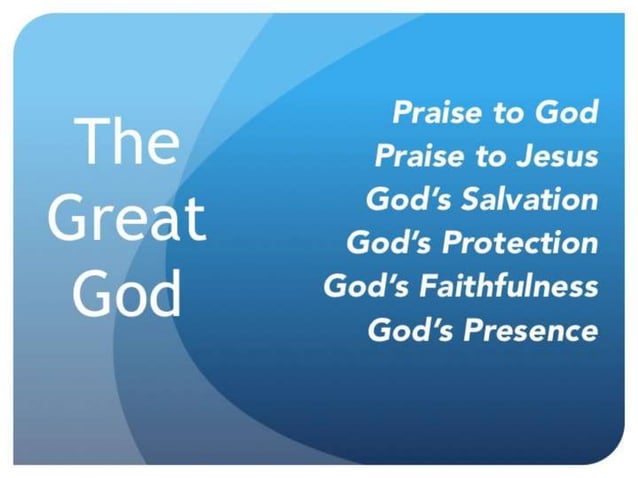 Singing God's Praises | PPT