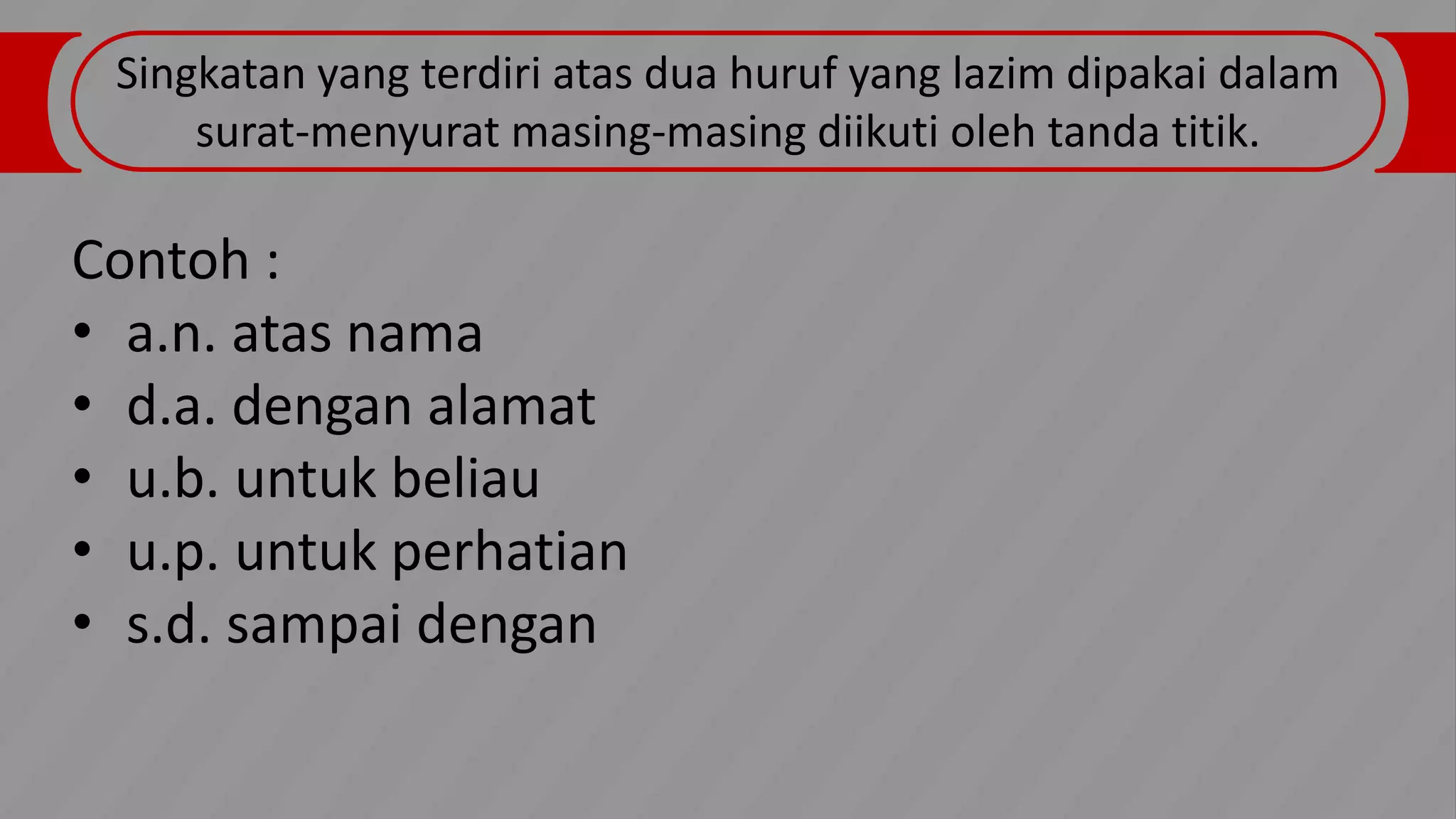 Singkatan dan akronim | PPTX