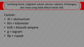 Singkatan dan akronim | PPTX