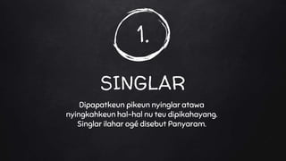 Mantra Singlar Basa Sunda Kelas XI | PPTX