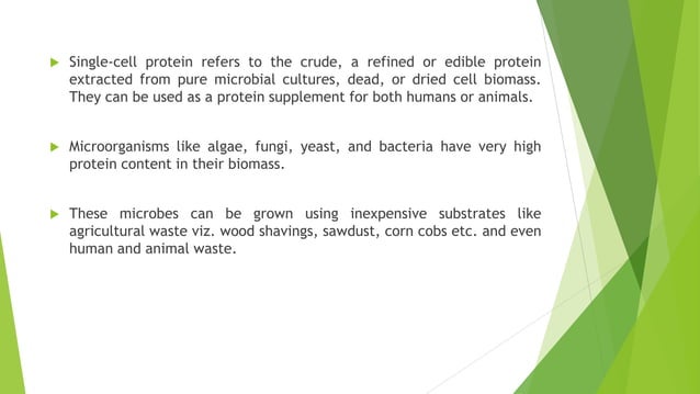 Single-cell protein | PPTX