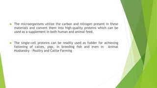 Single-cell protein | PPTX