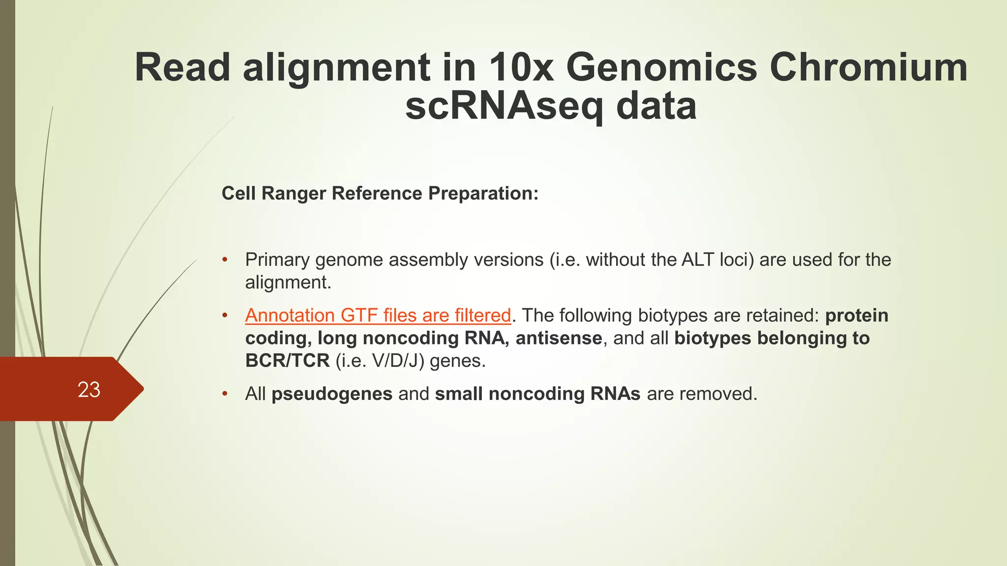 Processing Raw Scrna Seq Sequencing Data Ppt