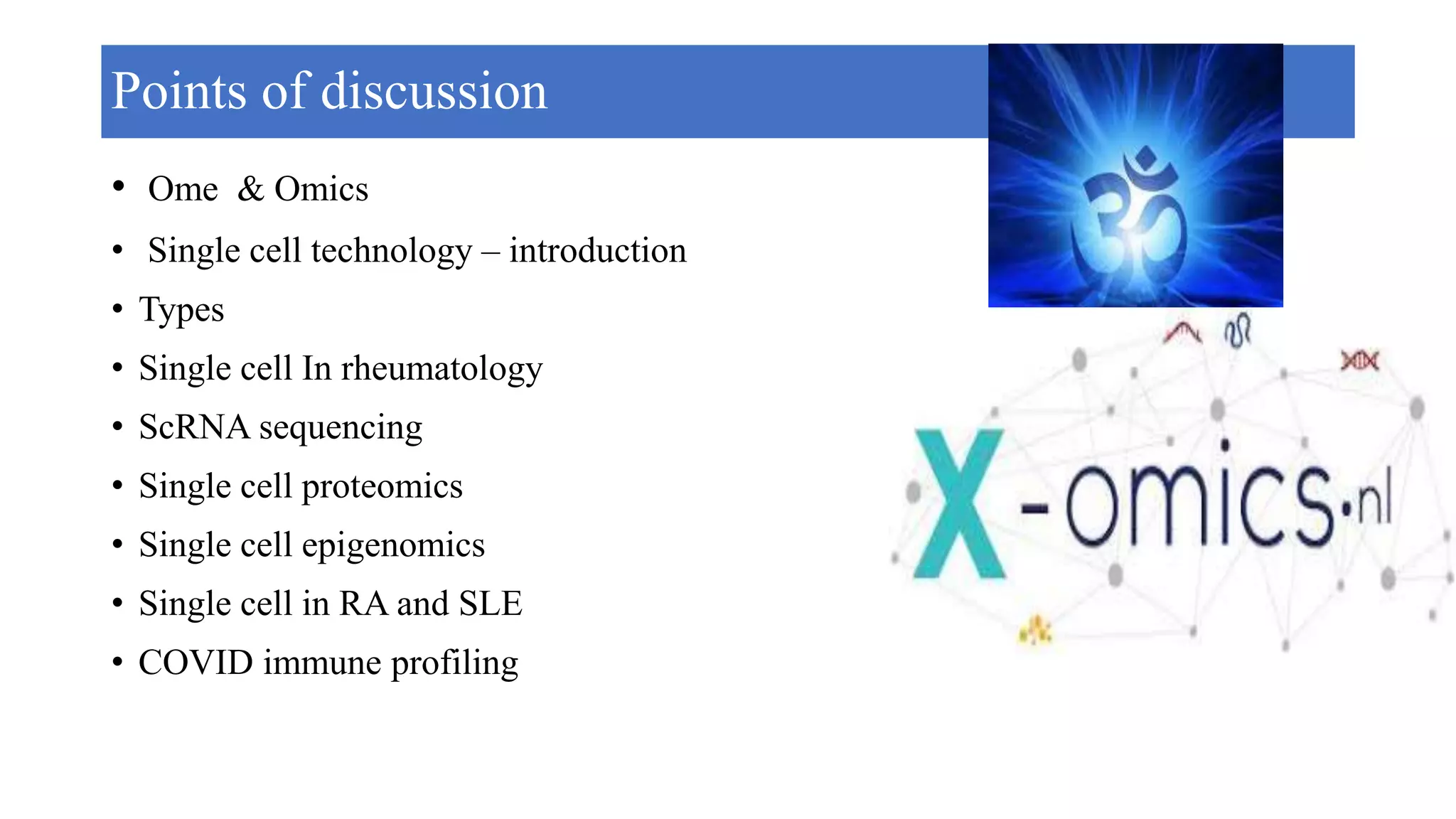 Single-cell technologies — studying rheumatic diseases one cell.pptx