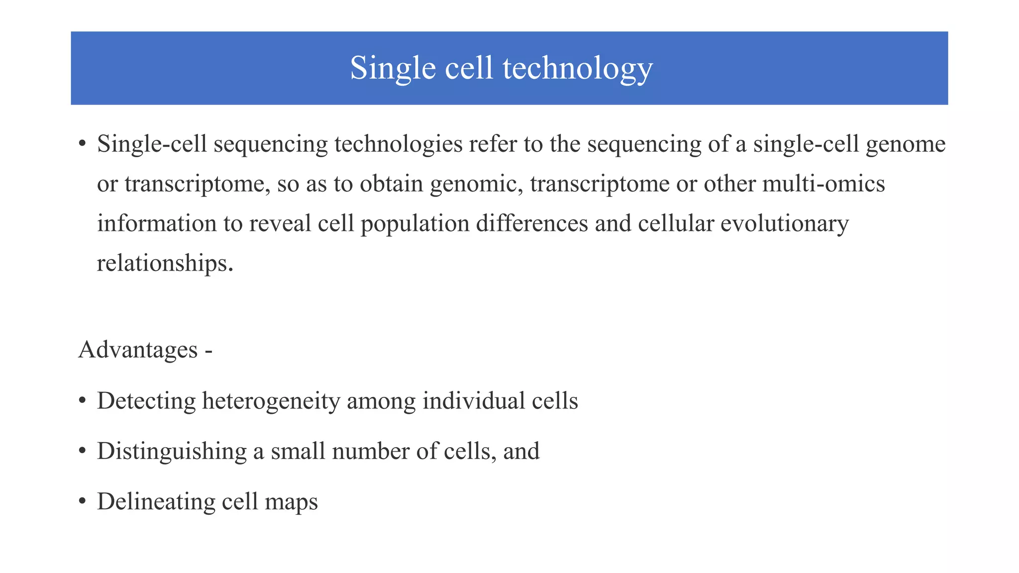 Single-cell technologies — studying rheumatic diseases one cell.pptx