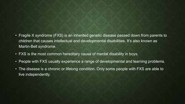 Single gene disorders | PPTX