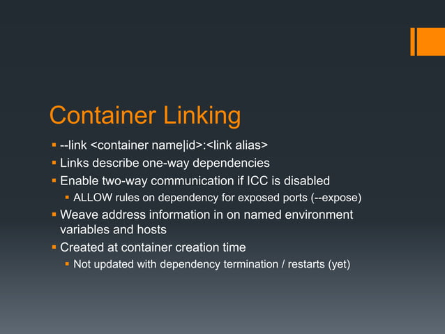 Single Host Docker Networking | PPT