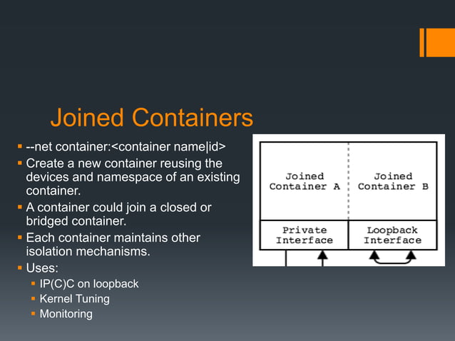 Single Host Docker Networking Ppt