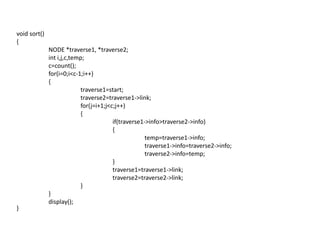 Single linked list | PPT
