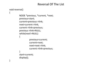 Single linked list | PPT