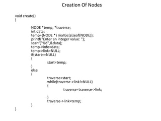 Single linked list | PPT