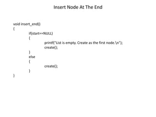 Single linked list | PPT