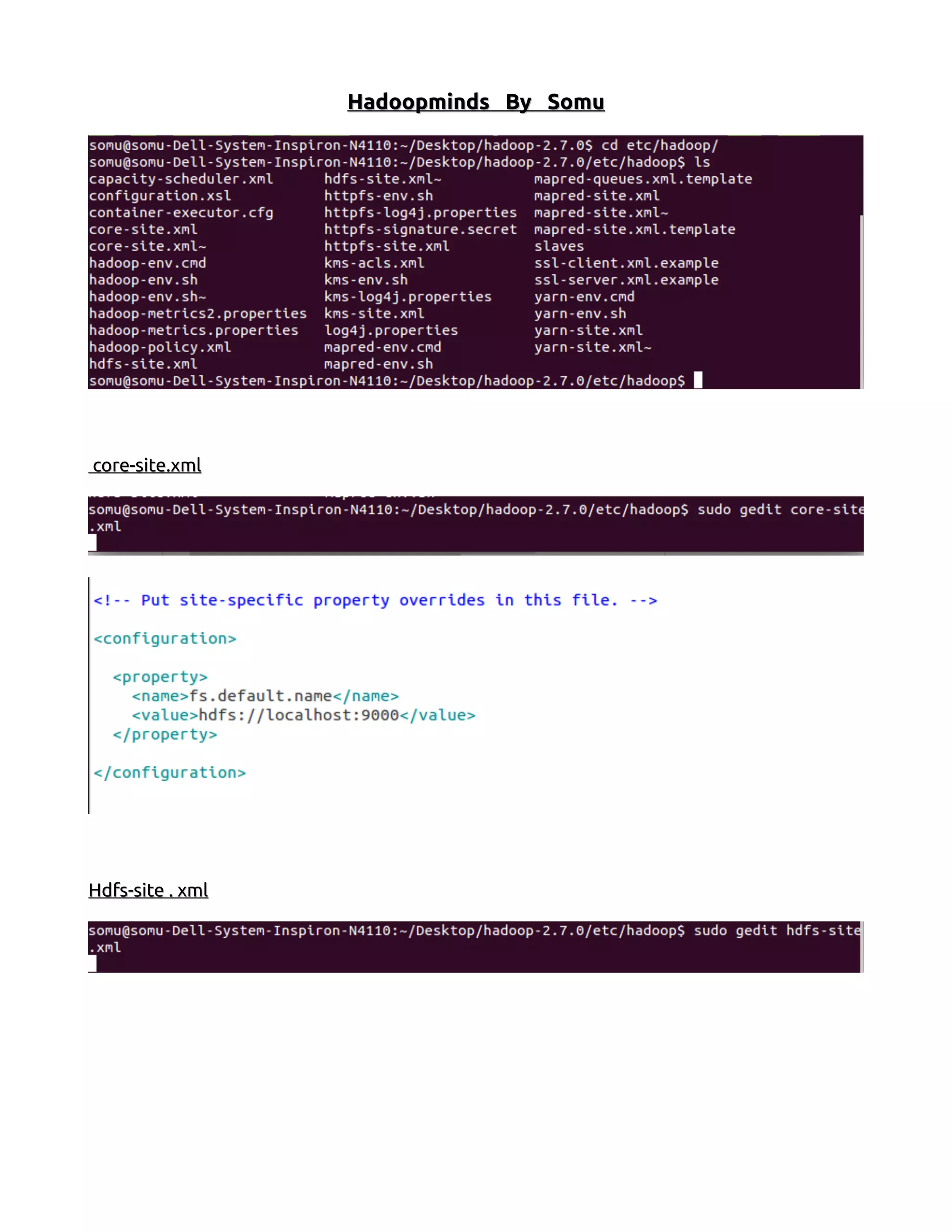 Single Node Cluster Hadoop 2 0 Pdf