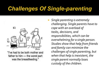 Single Parent Families | PPTX