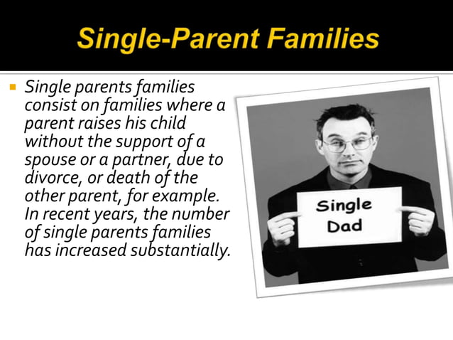 Single Parent Families | PPTX