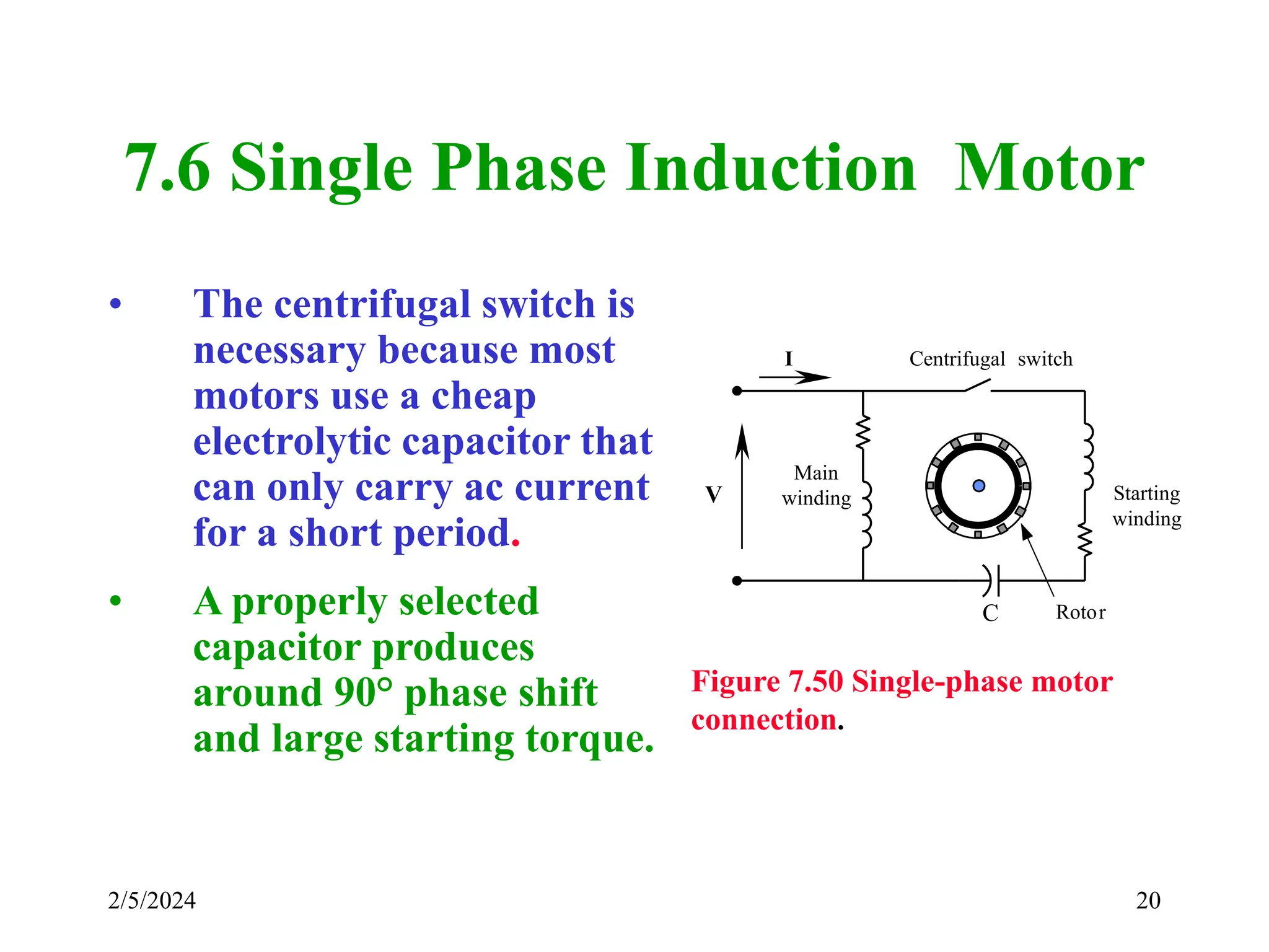 Single phase induction motor-Working principle types.ppt