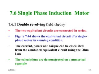 Single phase induction motor-Working principle types.ppt