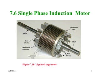 Single phase induction motor-Working principle types.ppt