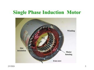 single phase induction motor working and types.ppt