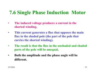 single phase induction motor working and types.ppt