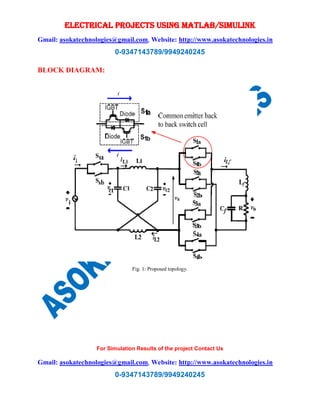 Single phase ac ac buck-boost converter with single-phase matrix topology | PDF