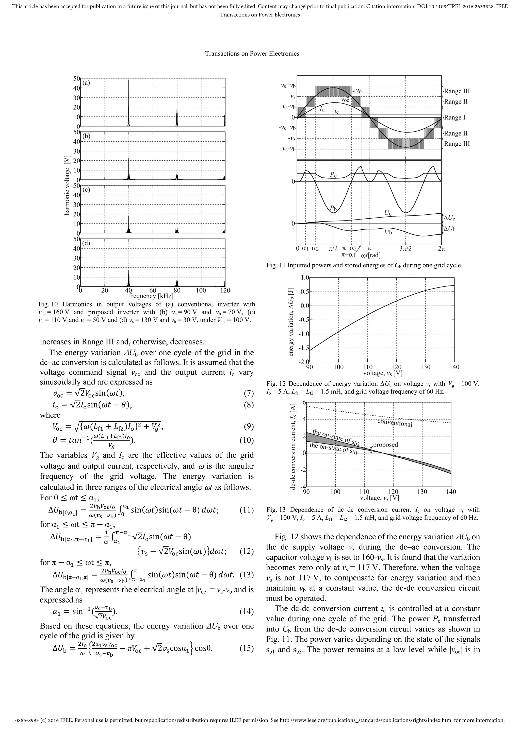 Single-Phase Inverter with Energy Buffer and DC-DC Conversion Circuits ...