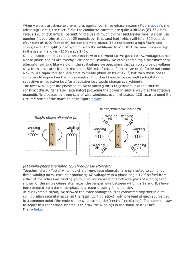 Single phase power systems | DOCX