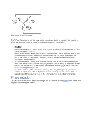 Single phase power systems | DOCX