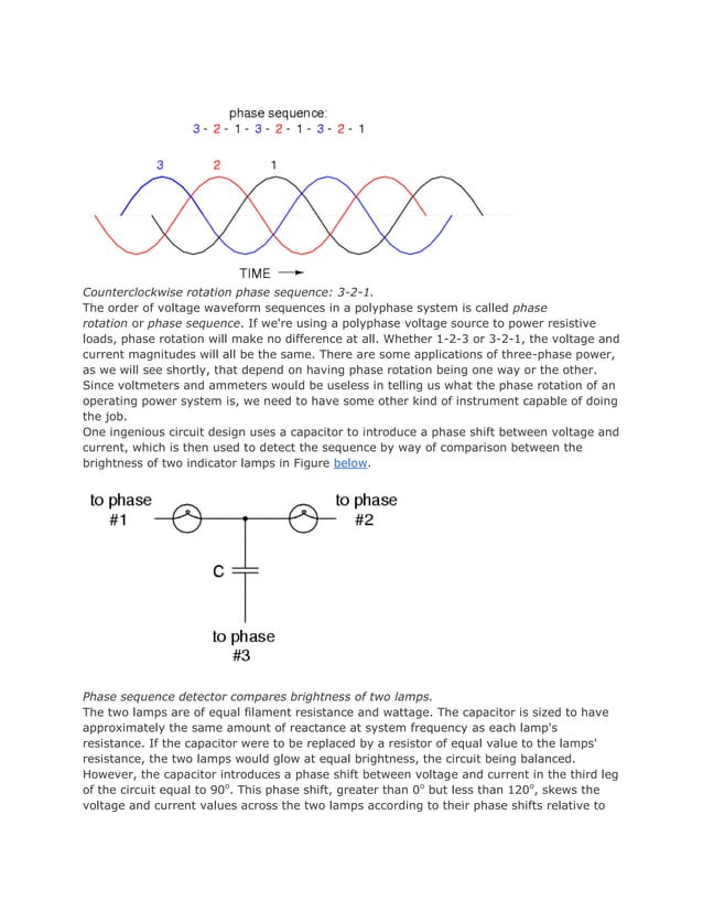 Single phase power systems | DOCX