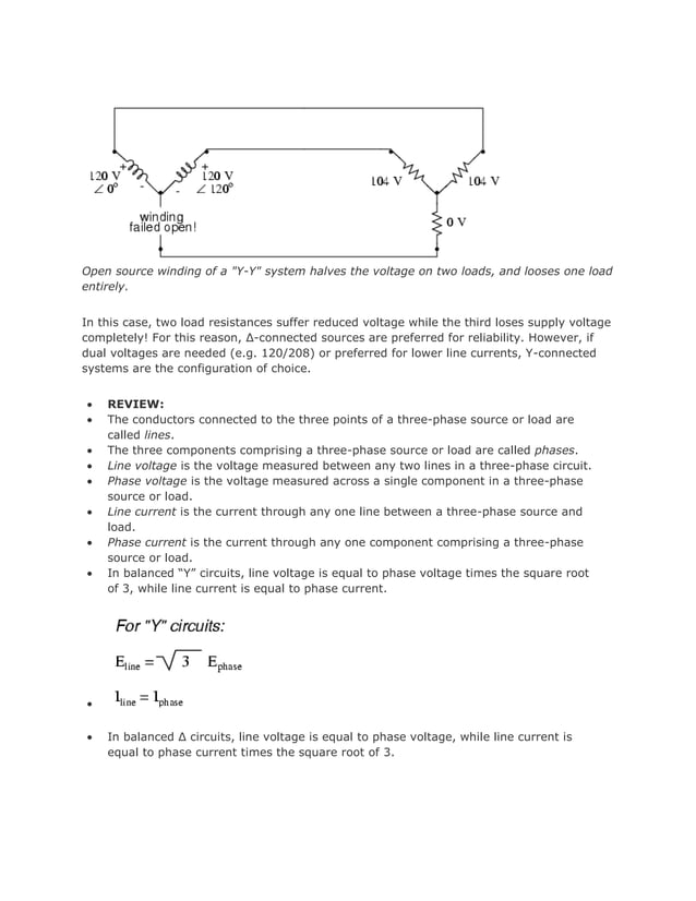 Single phase power systems | DOCX