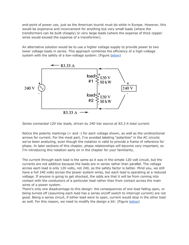 Single phase power systems | DOCX