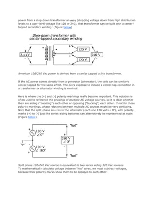 Single phase power systems | DOCX