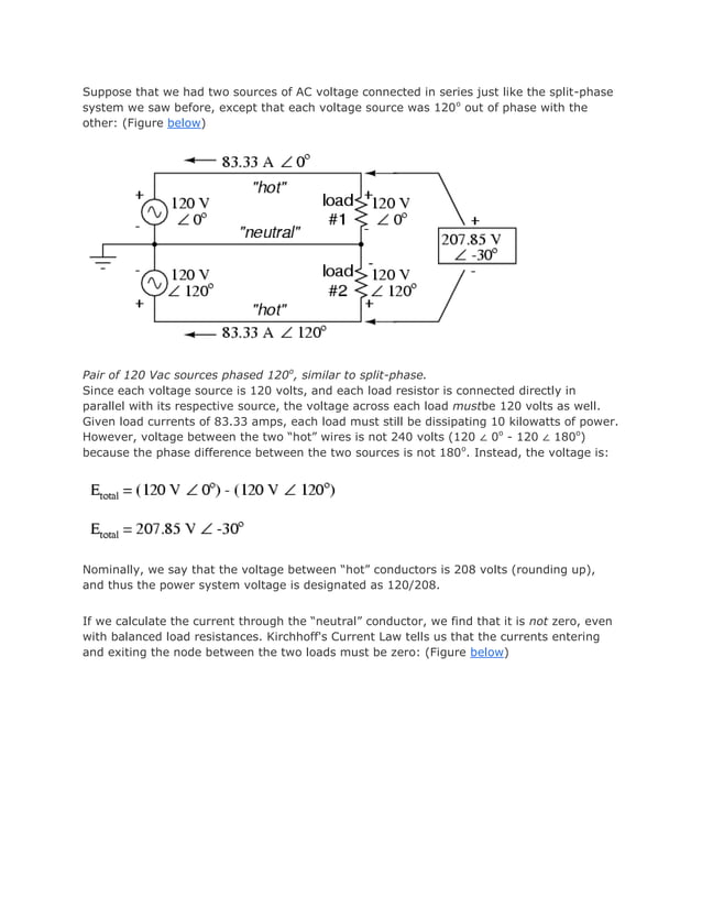 Single phase power systems | DOCX