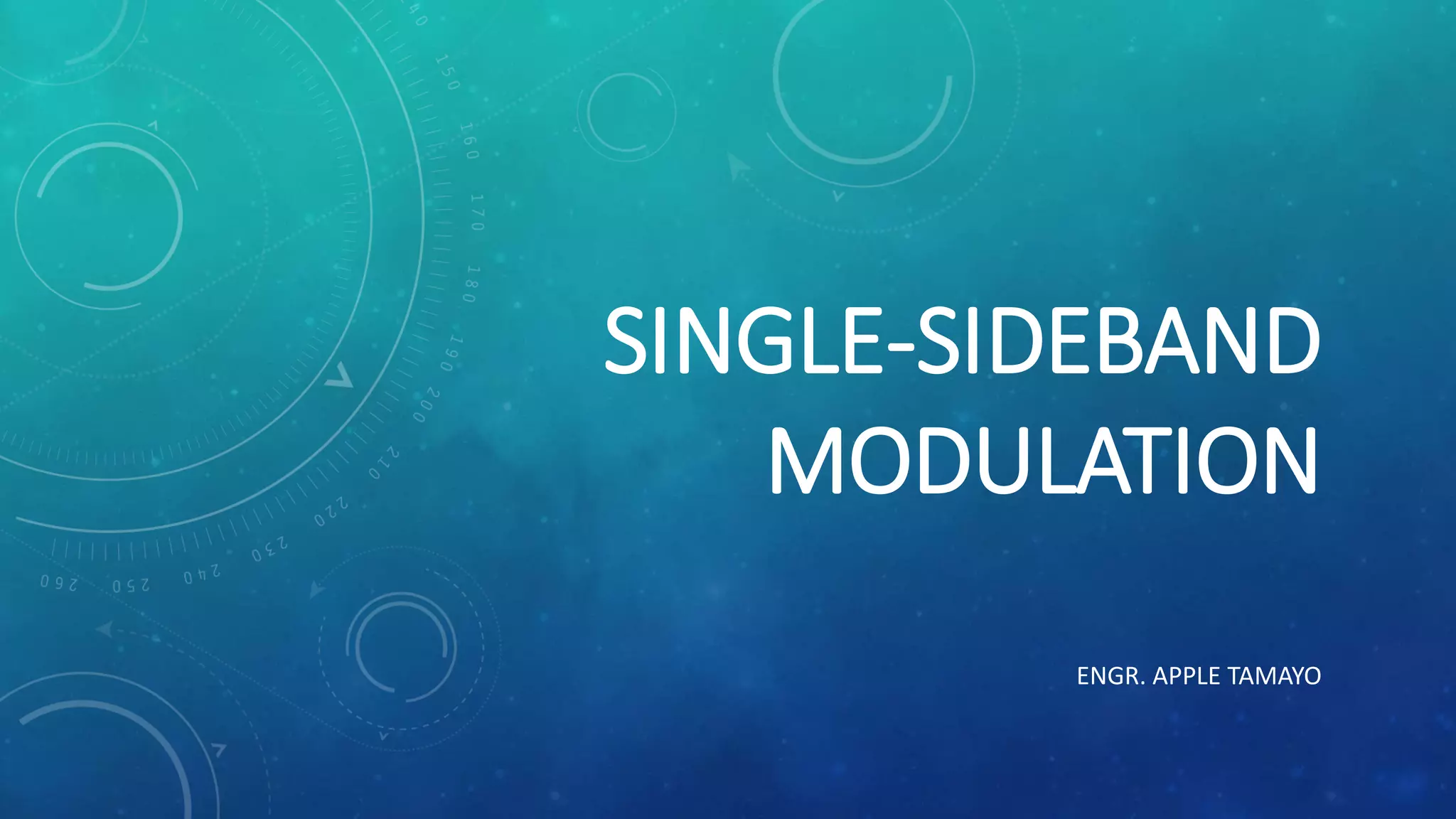 Single-Sideband Modulation.pptx