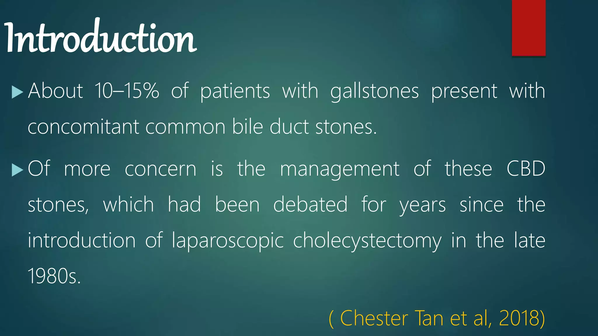 Single stage laparoscopic management for concomitant gallstones and ...