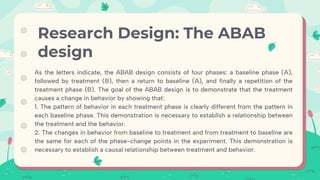 Single-subject Research / research study | PPT
