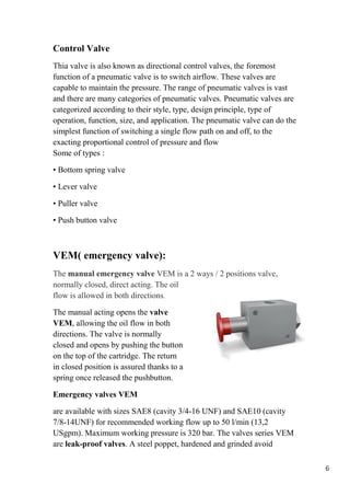 Single action cylinder | PDF