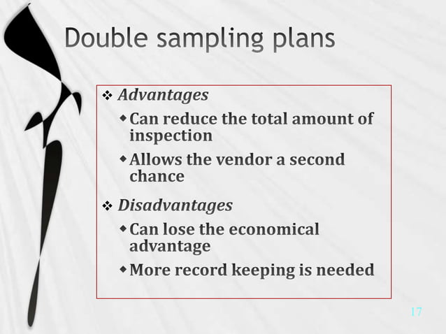 Single and double sampling | PPTX | Science