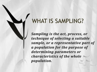 Single and double sampling | PPTX