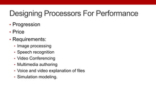 Single and Multi core processor | PPTX