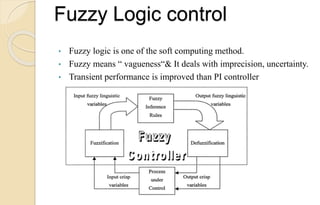 Single area load frequency control by using pi,fuzzy logic control1 | PPTX