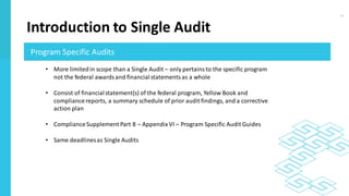 Understanding Single Audit Compliance Requirements - It's No Joke! | PPT