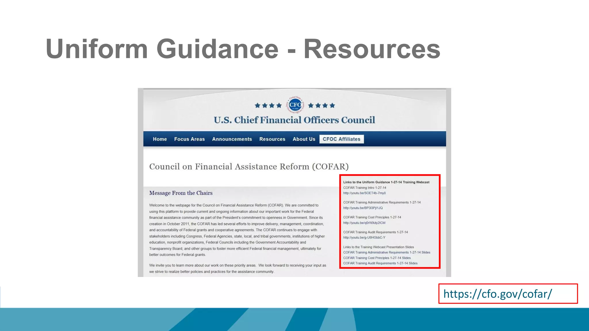 Single audit updates - Uniform Guidance | PPT