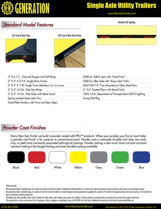 Single axle trailer | PDF