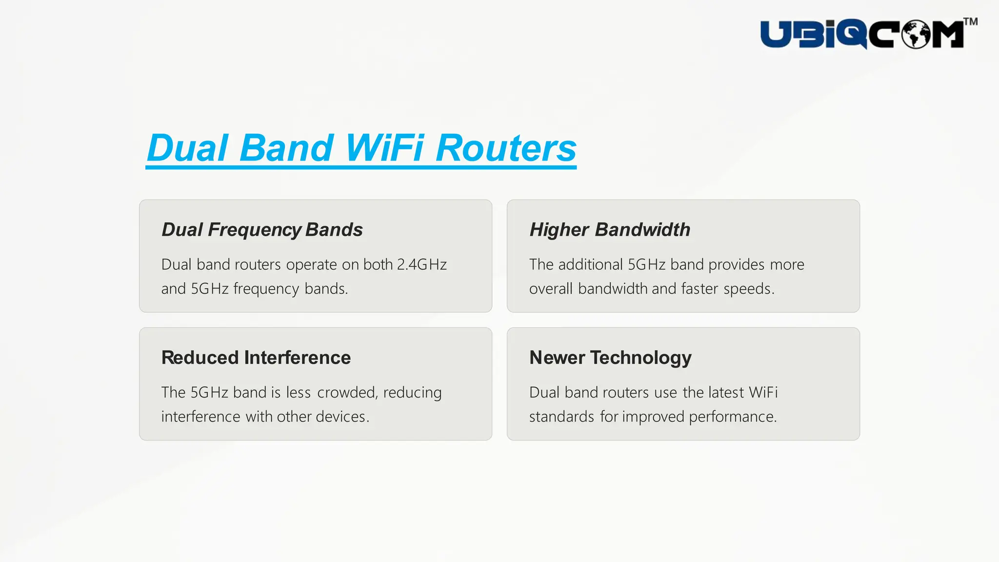 Dual Band WiFi Router & Single Band Ont | PDF