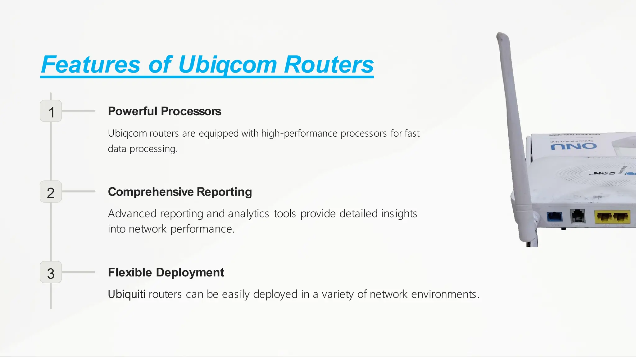 Dual Band WiFi Router & Single Band Ont | PDF