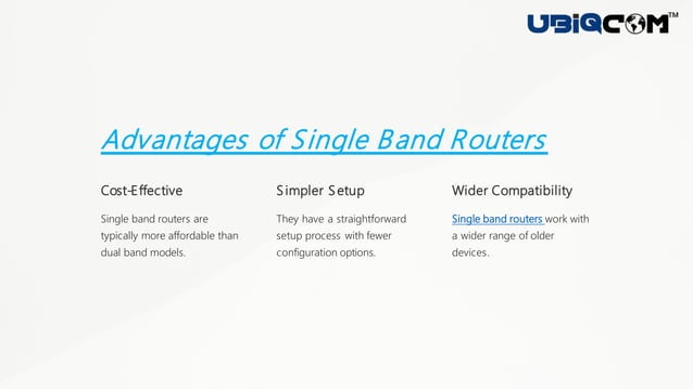 Dual Band WiFi Router & Single Band Ont | PDF | Computer Networking ...